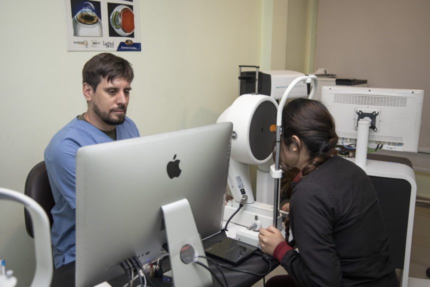 Pentacam Exam for corneal pathologies - Clinica Sancho